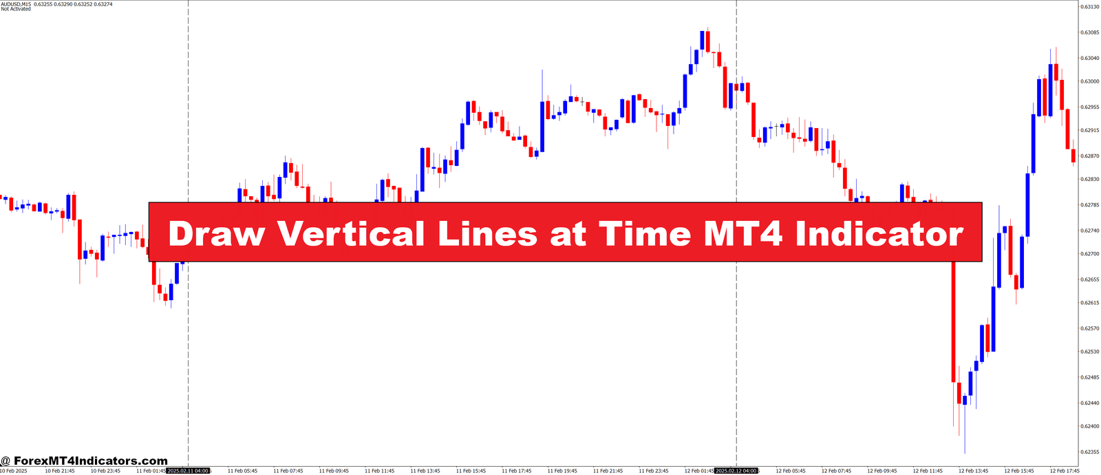 Draw Vertical Lines at Time MT4 Indicator – Forex Calculator Pro